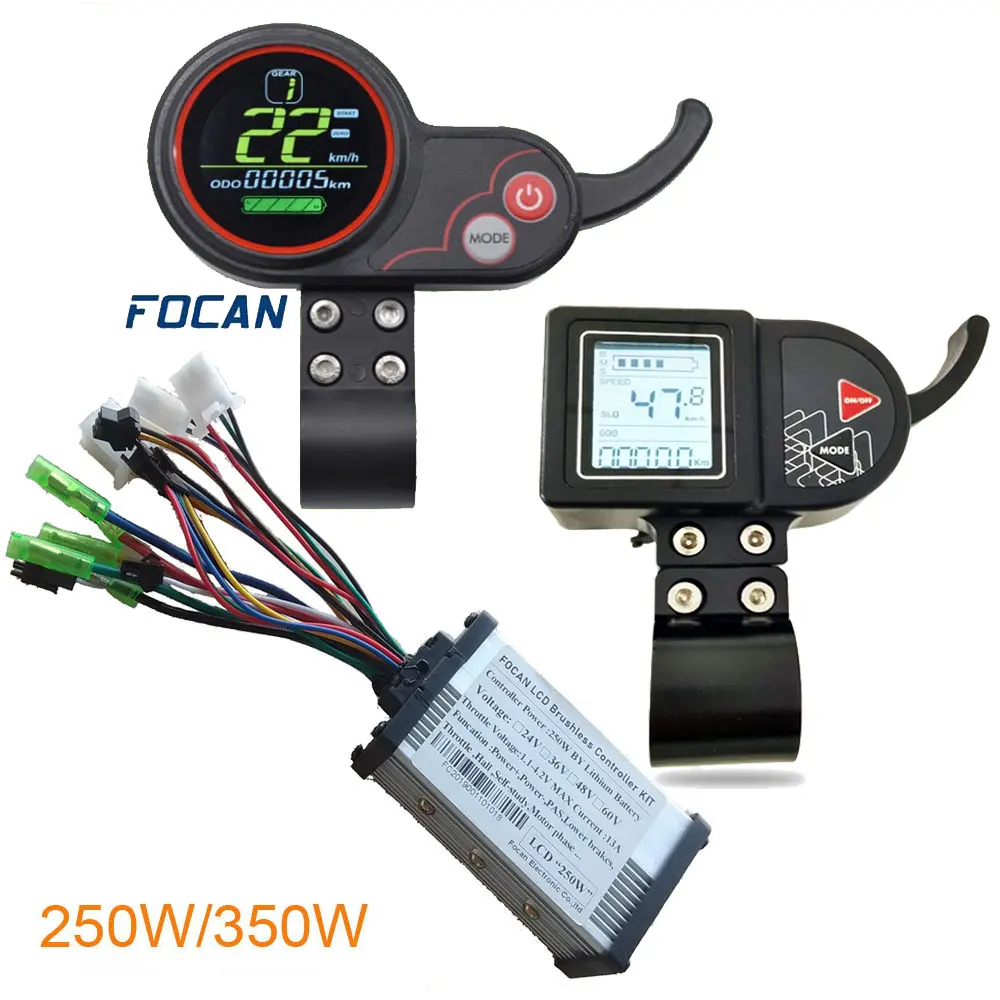 전기 자전거 모터 브러시리스 컨트롤러 Lcd 디스플레이 Lh 100 패널 엄지 스로틀 전기 자전거 스쿠터 Tf 100 S880