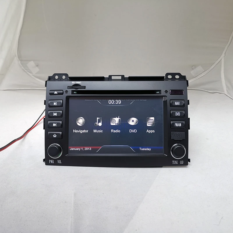 OEM-Car-DVD-GPS-Stereo-Radio-RDS-FM-AM-for-Toyota-Land-Cruiser-Prado ...