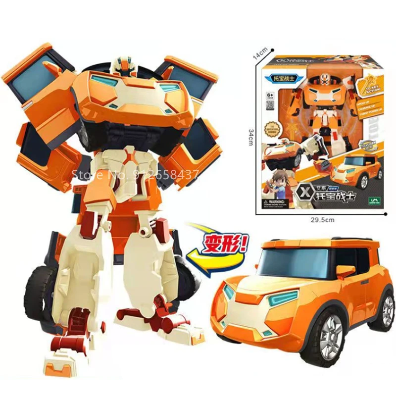 Vehicle Transformation Action Figure | Transformers Tobot Robot Toys ...