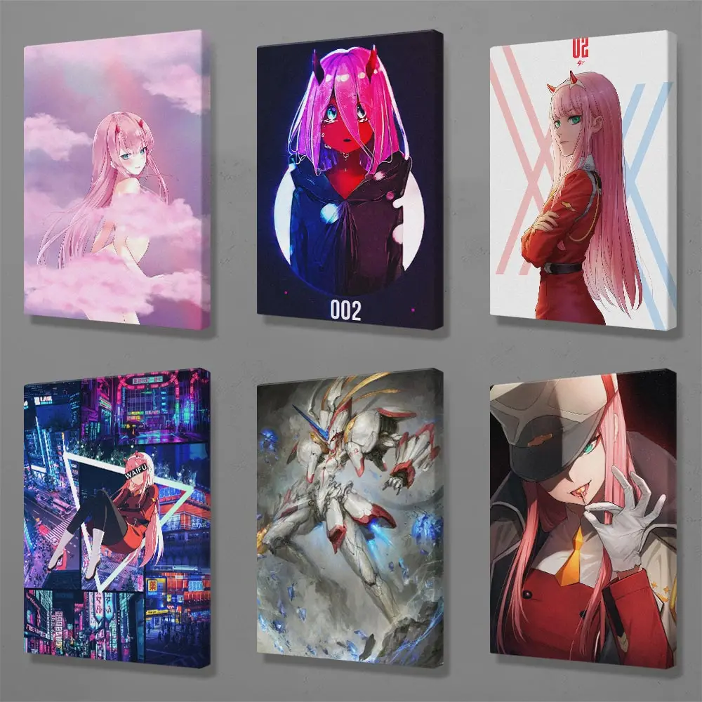Wall Art Wall Decor Zero Two Darling Poster Premium Art Print Anime ...