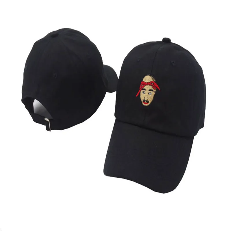 Voron New Tupac Shakur Hats Rap Singer Hip Hop Baseball Caps Head ...