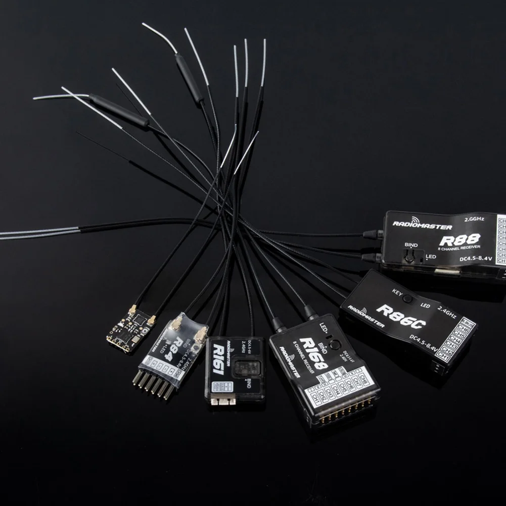 ขายตรง Radiomaster R81 R84 R86 R86C R88 R161 4CH 6CH 8CH 16CH Receiver ...