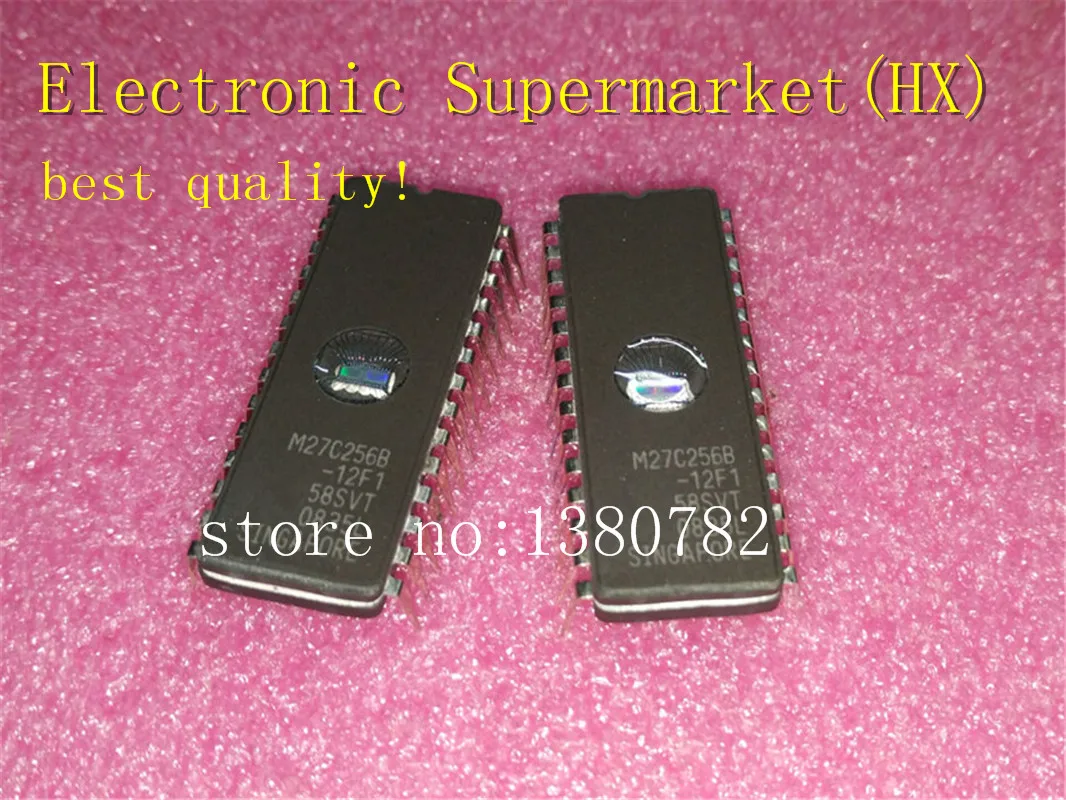 Free-Shipping-10pcs-50pcs-M27C256B-12F1-M27C256B-DIP-28-New-original-IC ...