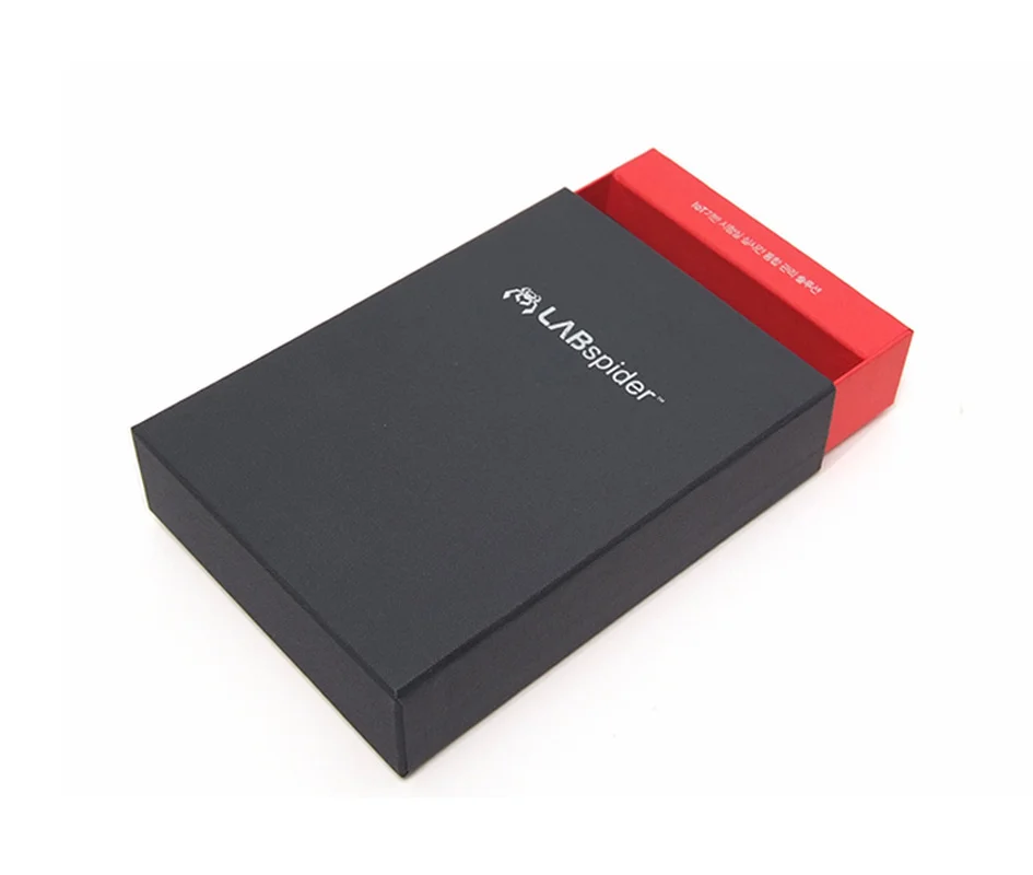 Packaging design, red and gold luxury box design template and mockup ...