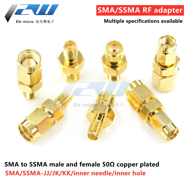 1-PCS-RF-Coaxial-Adapter-SMA-SSMA-KJ-SMA-Male-to-SMA-SSMA-Female-SSMA ...
