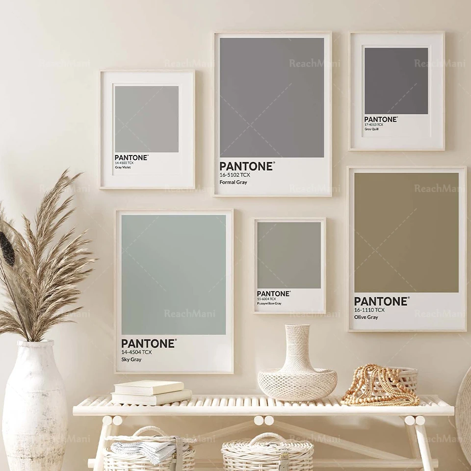Colores Pantone Gris