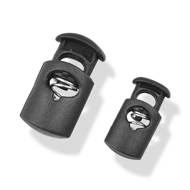 10pcs-Push-Cord-Lock-Spring-Clasp-Plastic-Stoppers-Ends-Toggles-Clip ...