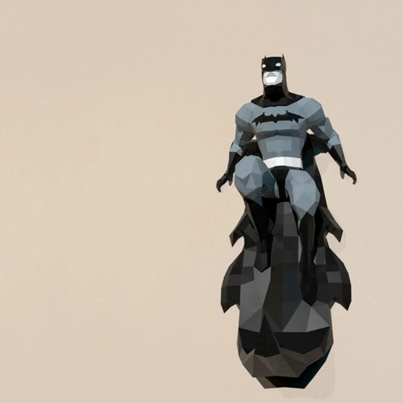 3d Origami Batman