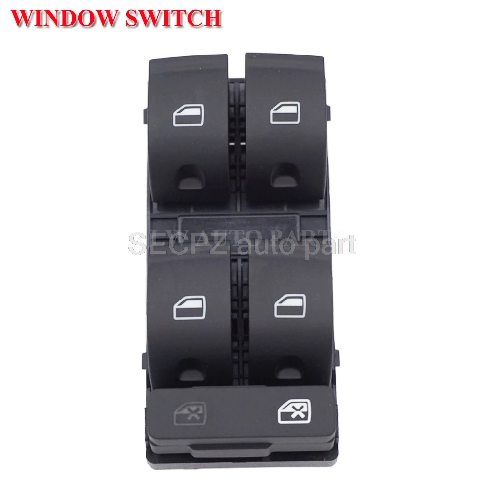 Driver Power Master Front Door Window Switch Console For Audi A4 S4 B6 ...