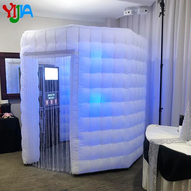 Octagon Shape 360 Photo Booth Automatic Spinning Speed Remote Control ...