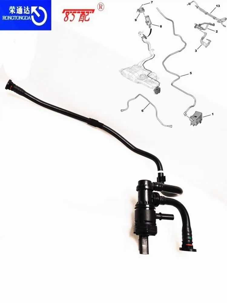 Carbon/tank solenoid valve sensor V757750680 9800111980 For Peugeot ...