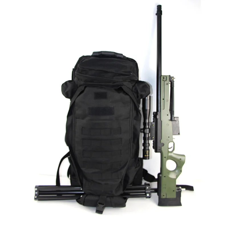 60l Military Tactical Backpack Airsoft Rifle Bag Waterproof Rucksack ...