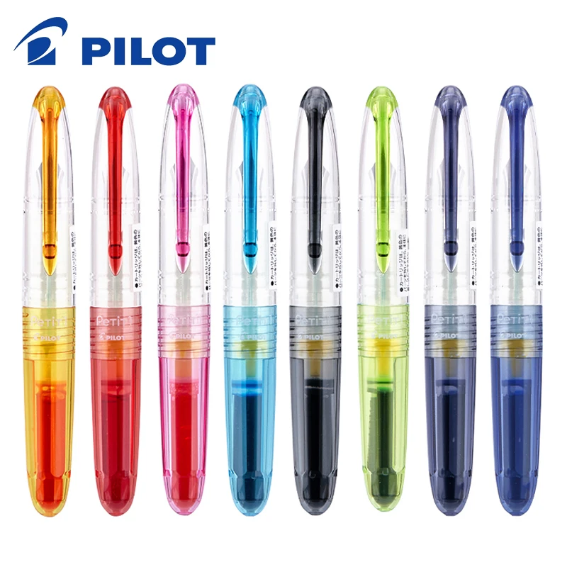 Pilot-Mini-Vitality-Pen-Fountain-Pen-Fine-Nib-Ink-Pen-Transparent ...