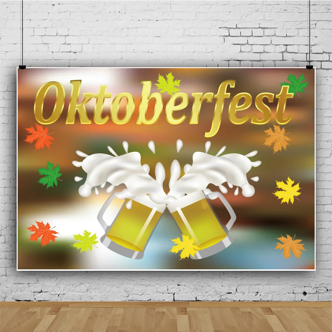Oktoberfest October Celebration Photography Backgrounds Family Carnival ...