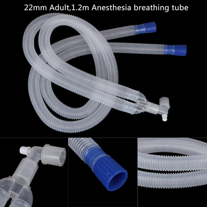 22mm-Adult-1-2m-Breathing-2-Tubes-Group-Respiratory-Anesthesia-Machine ...