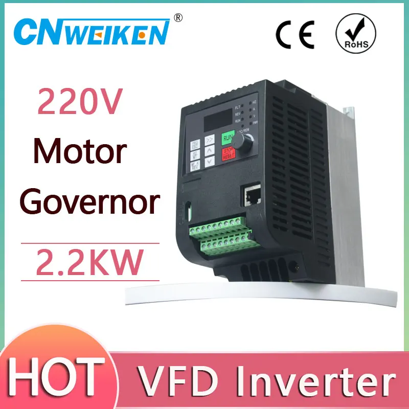 4kw Vfd Single Phase Input Output, 220v 240v Ac Motor, 59% OFF