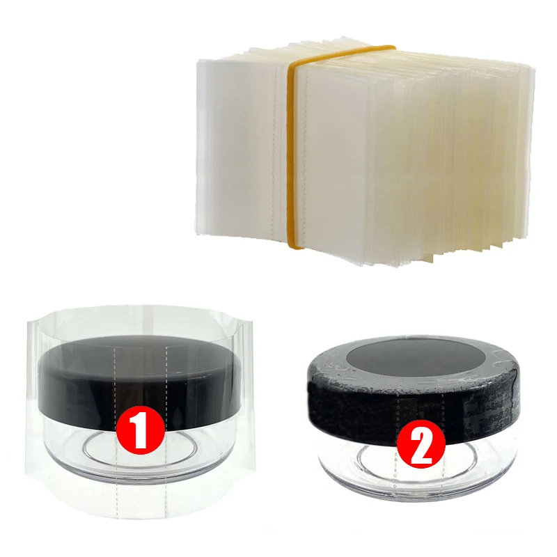 500pcs Clear Pvc Heat Shrink Wrap 48x24mm Film For 3g 5g Plastic ...