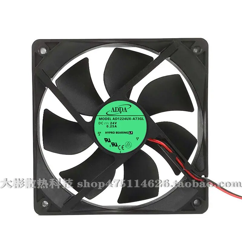 Original AD1224UX-A73GL 12025 24V 0.25A 12CM ABB Inverter Gale Volume ...