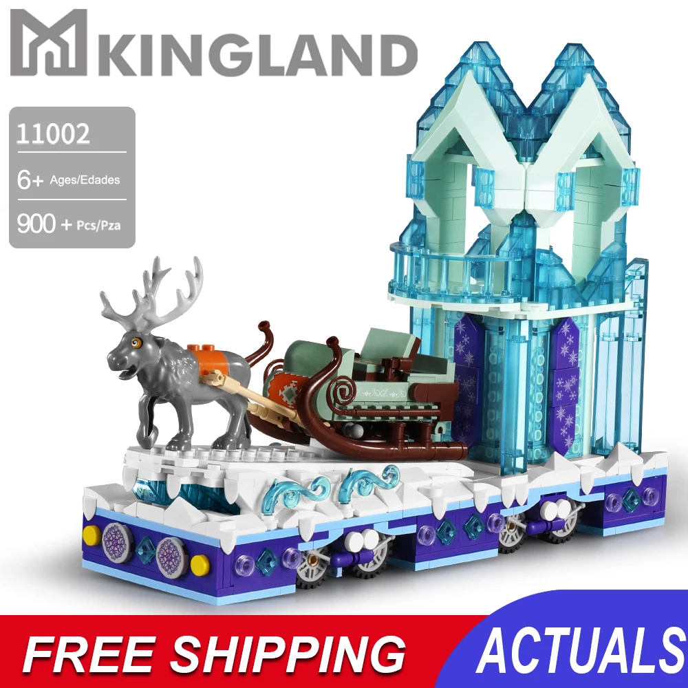 Winter Village Building Blocks Snow Fantasy House For Kids 3 Year Old ...
