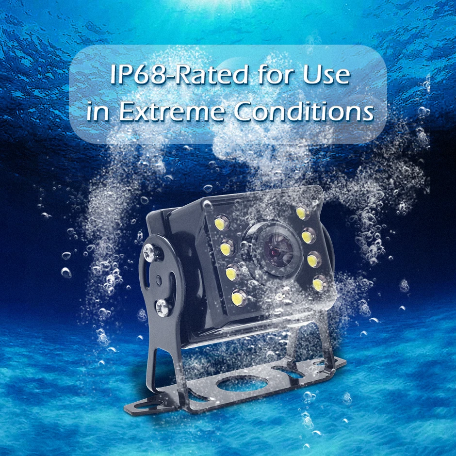 Caméra de recul,caméra de Vision nocturne infrarouge AHD 1920x1080P ...