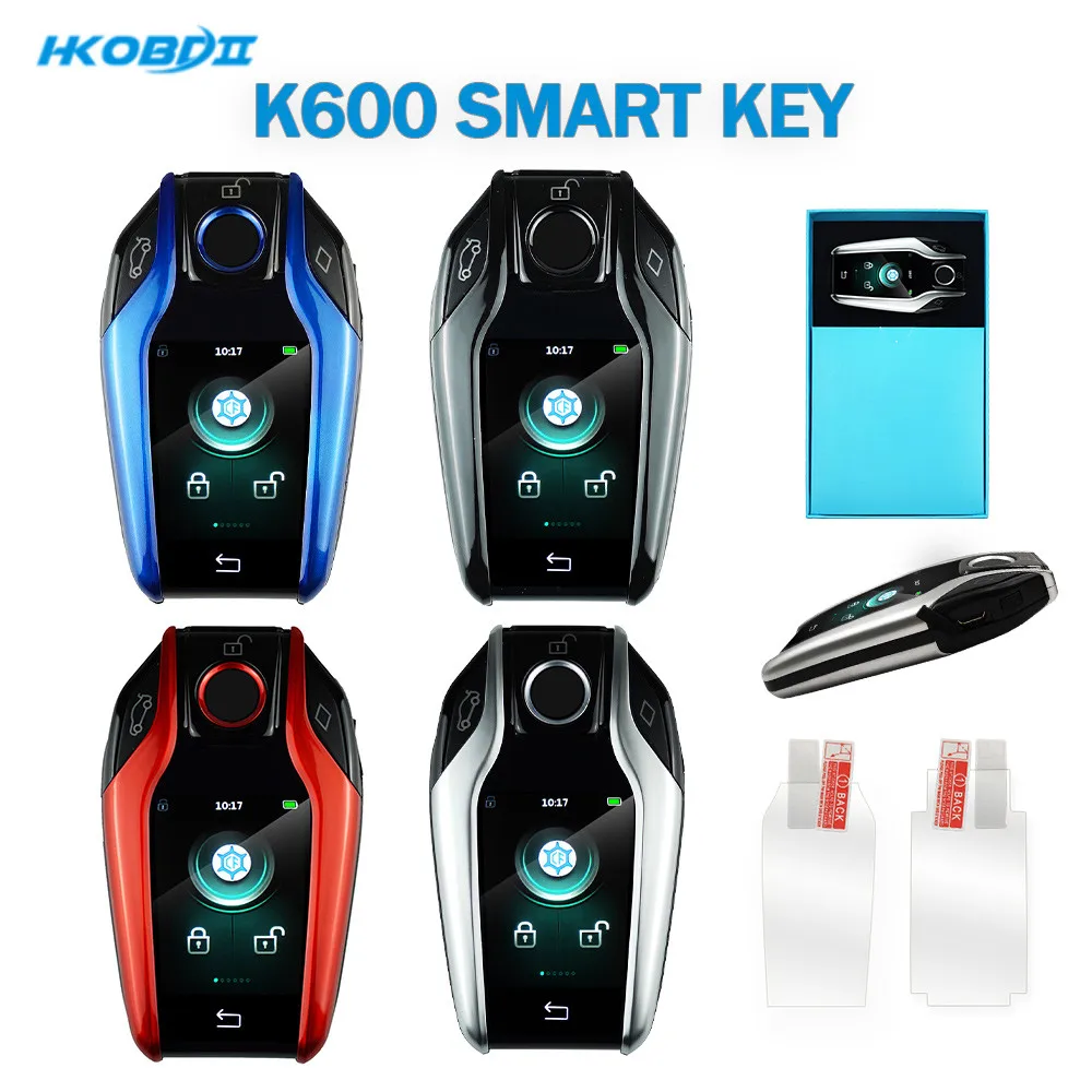 2021 Newest K600 Keyless Entry Universal Modified Smart Key Lcd Screen ...