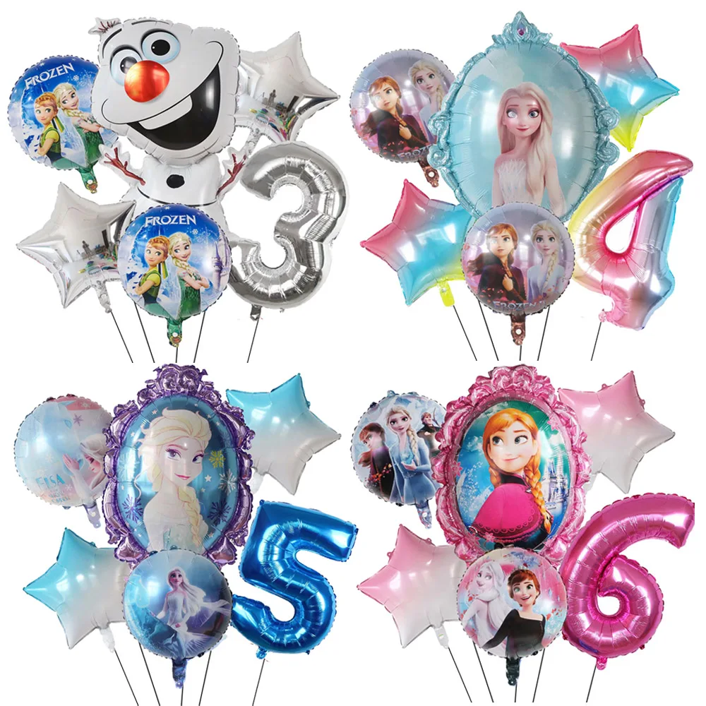 Disney-Frozen-Balloons-Elsa-Princess-Foil-Number-Balloon-Baby-Shower ...