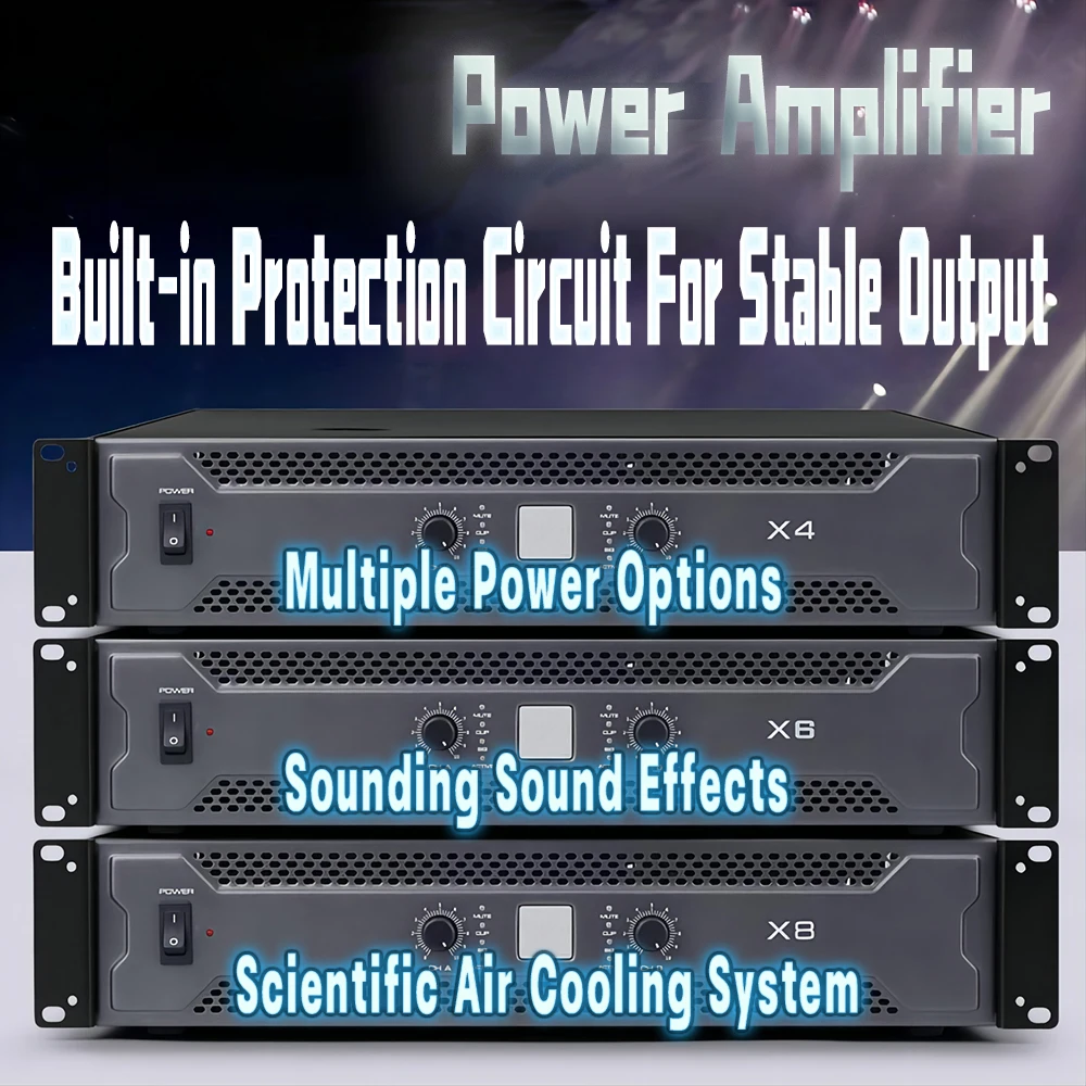 SHENNDARE-400W-800W-Power-Amplifier-Professional-Audio-System-Stage-KTV ...