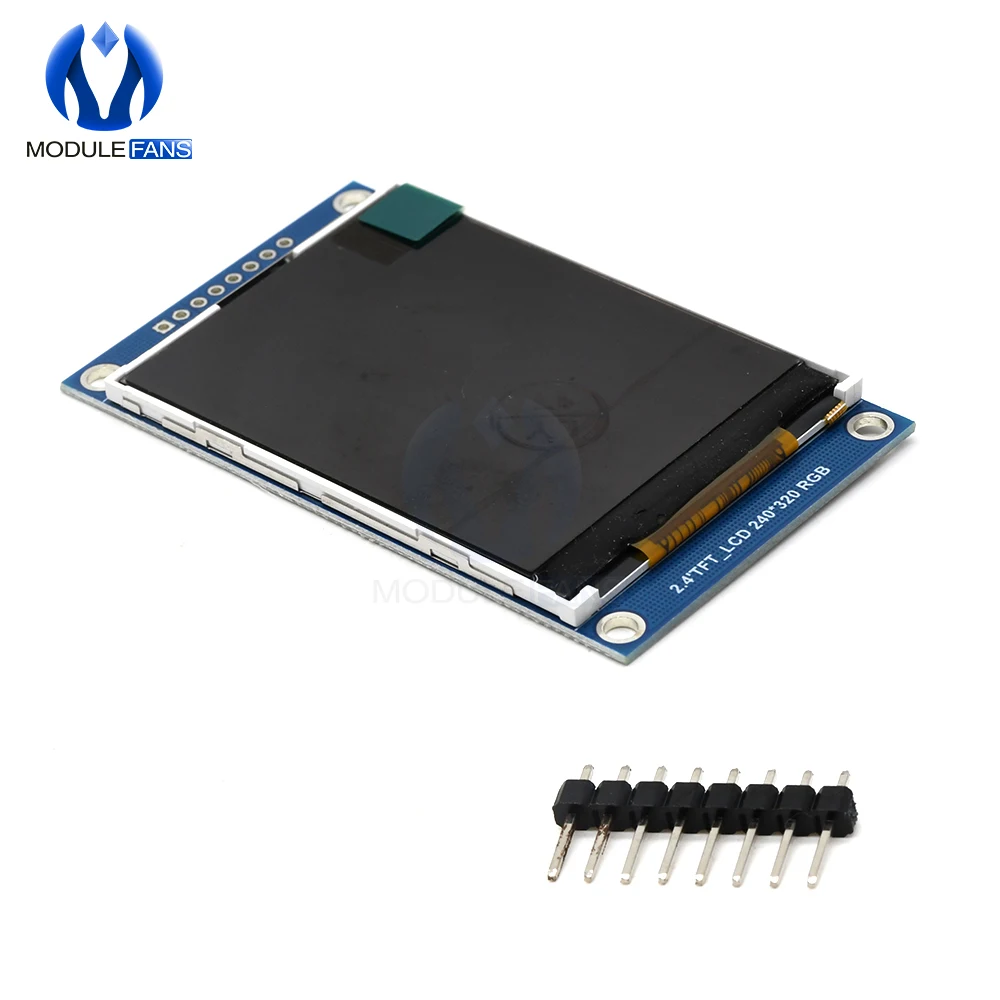 2.4" 240x320 Tft Lcd Display Module 2.4 Inch 240*320 3.3v Lcd Module Spi Driver Ic Ili9341 For ...