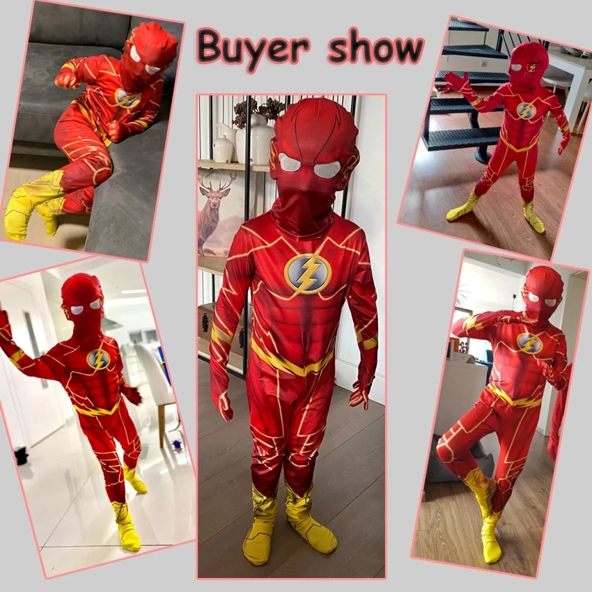 Flash Costume Kids