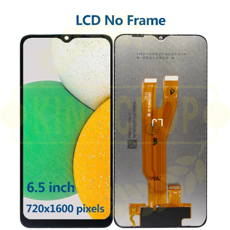 6.5'' For SAMSUNG Galaxy A03 Core LCD A032F, A032F/DS Display Panel ...