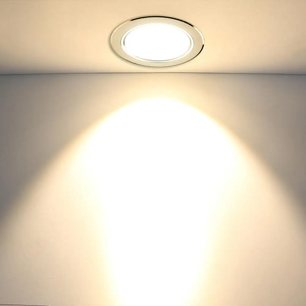 Luminária led downlight de 220v 230v 240v 110v, lâmpada embutida ...