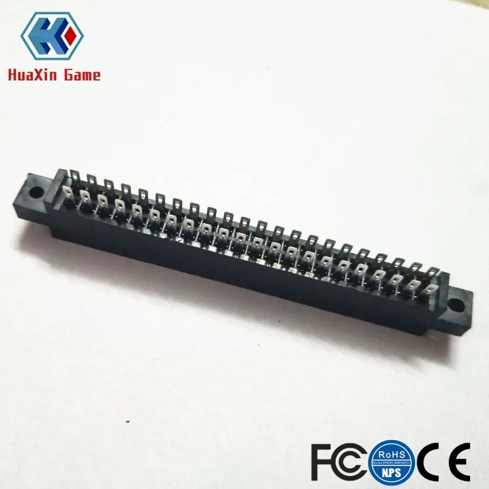 2pcs / lot 10pin / 18pin / 22pin / 28pin black female edge connector ...