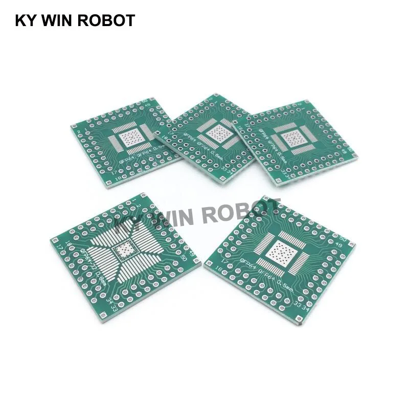 Adaptador-de-placa-PCB-de-5-piezas-placa-convertidora-QFP-de-32-40-48 ...