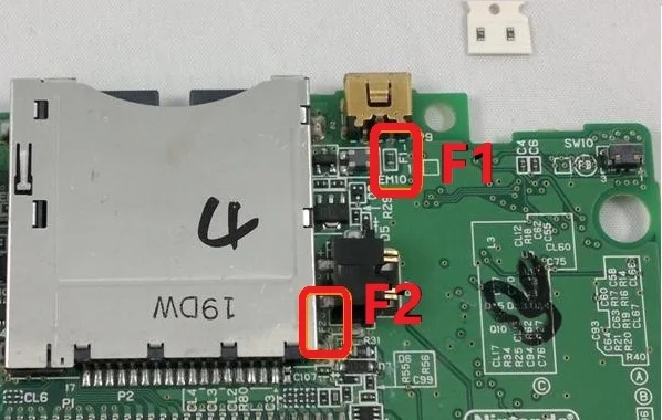 10PCS-100PCS For Nintendo DS Lite, DSi, XL, NDSL Replacement Fuses F1 ...