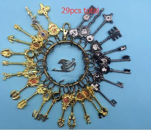 Fairy Tail Lucy Keys Set
