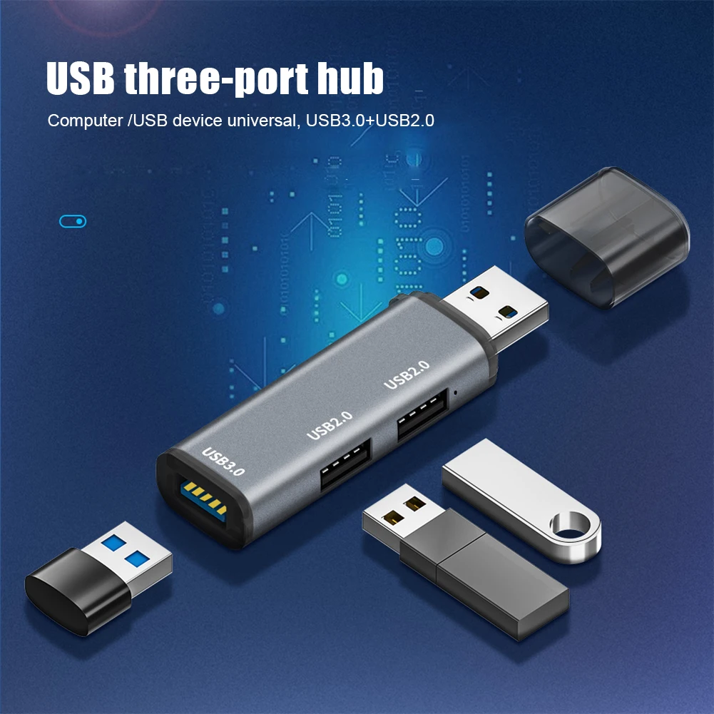 Multi Usb 3 Port Extensor For Macbook Laptop Pc Usb Hub 2 Port Usb 3.0 ...