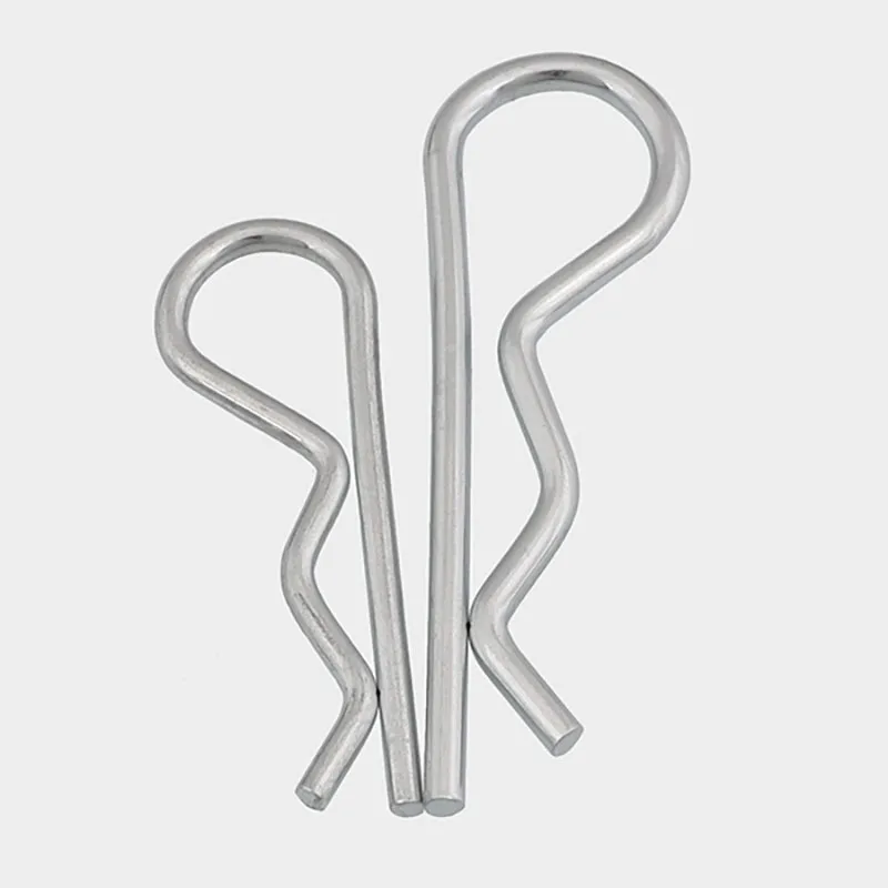 Steel-R-Type-Spring-Cotter-Pin-Wave-Shape-Split-Clip-Clamp-Hair-Tractor ...