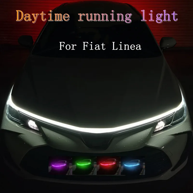 Long-Strip-Through-type-LED-Auto-Modified-Front-Headlight-Upgrade ...