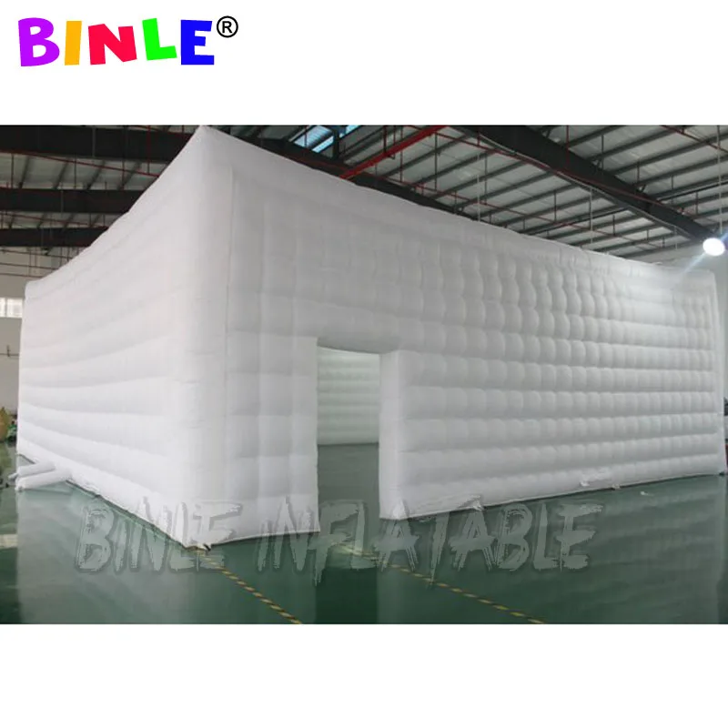 Magnificent White Blow Up Giant Square Inflatable Cube Tent,event ...