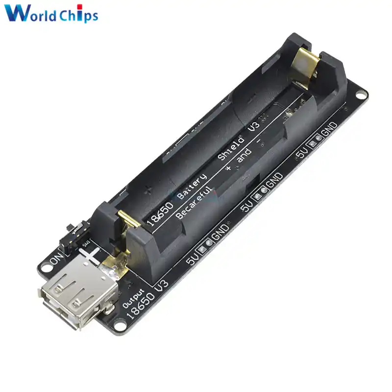 diymore 18650 Battery Shield V3 For Raspberry Pi WEMOS For Arduino ...