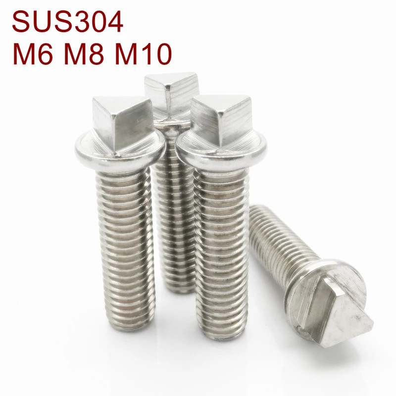 Tornillos-de-cabeza-triangular-de-acero-inoxidable-cabeza-de-seguridad ...