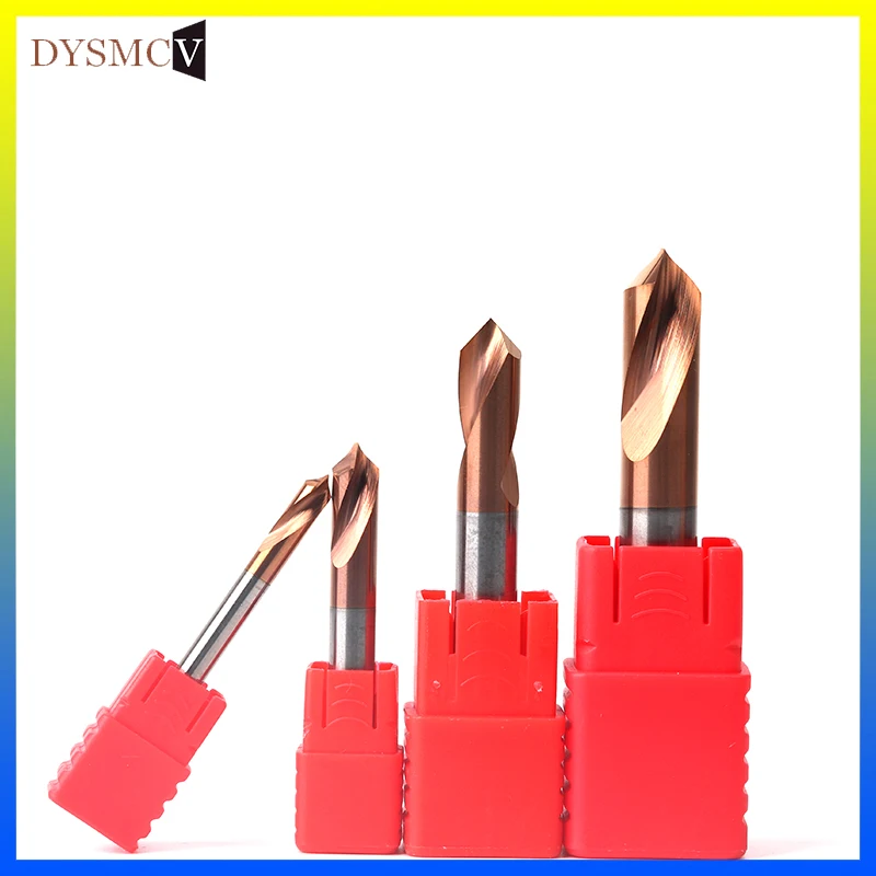 1pcs HRC55 3MM 4MM 5MM 6MM 8MM 10MM 90 Degree Spot Drill Bit for ...