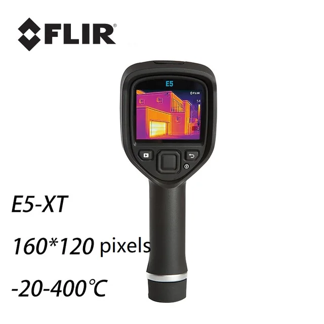 FLIR Thermal Imager E4 E5 E6 E8-XT Handheld 3 Inch Display with Extended Temperature Range MSX ...