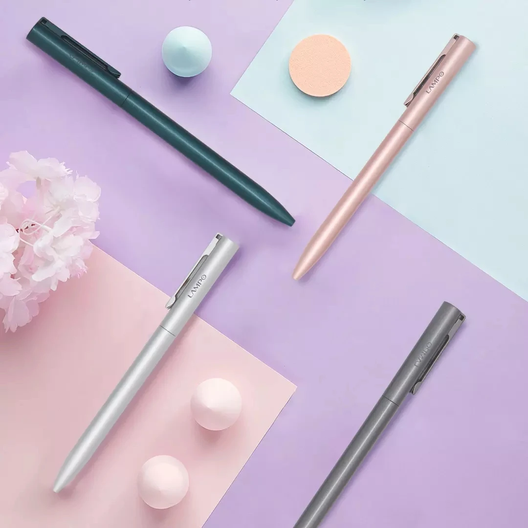 Youpin-LAMPO-Metal-Rotating-Gel-Pens-with-Refil-for-Xiaomi-Metal-Sign ...