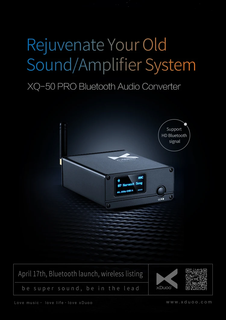 xduoo XQ-50 Pro Wireless Adapter