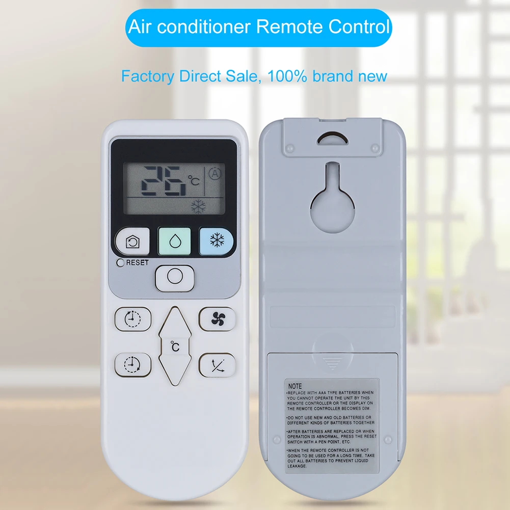 Portable Air Conditioner Remote Control for HITACHI RAC RAS S18CAK ...