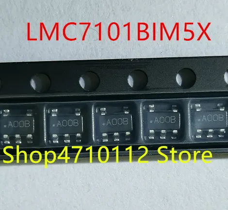 10 개/몫 새로운 LMC7101BIM5X LMC7101BIM5 LMC7101 마킹 A00B SOT23 5|Battery ...