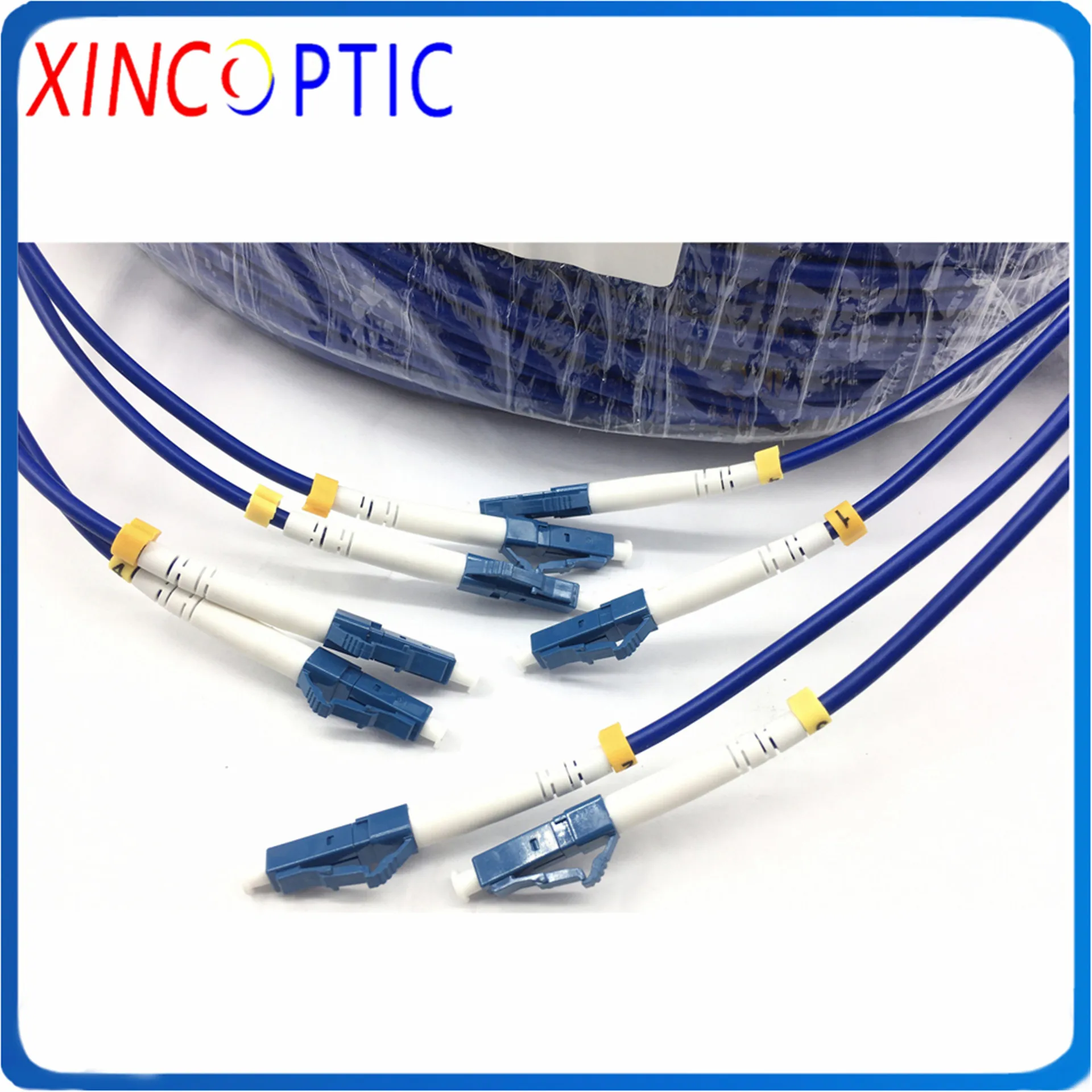 4core Sm G652d4.0mm Lc/upc-lc/st/fc/scupc 150m Single Mode 4fiber Blue ...
