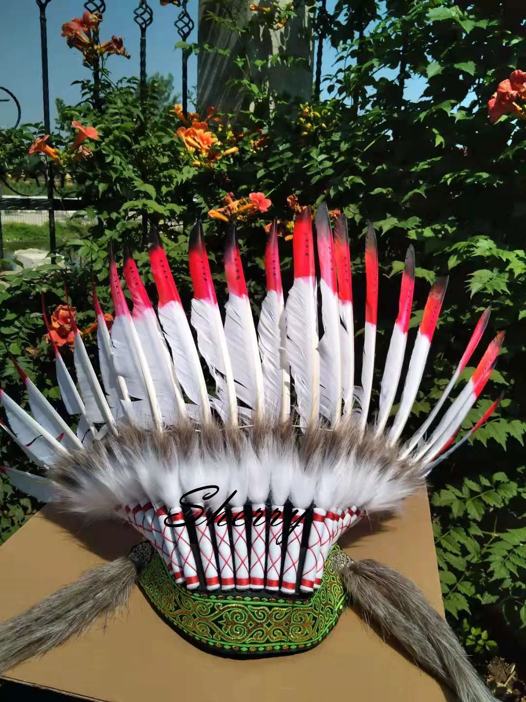 Indian Feather Headband