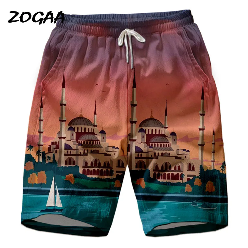ZOGAA 2020 Beach Shortboard Surfing Swim Trunks Men's Shorts Swimming ...